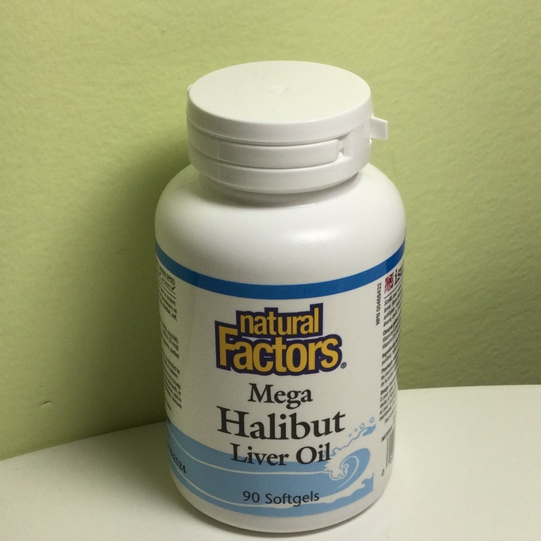 Natural Factors Mega Halibut Liver Oil – Terrens Wellness Centre